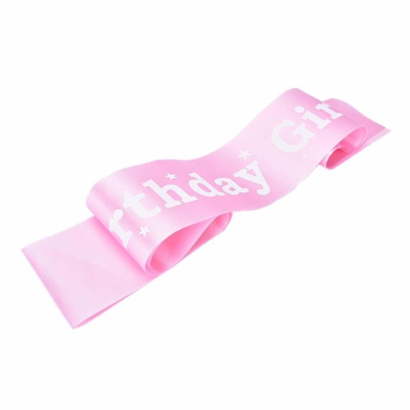 "Birthday Girl" Sash Pink Color - Best For Girl's Birthday Party Wears ...